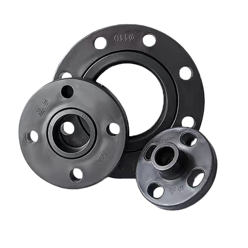 PE法兰头全塑法兰套装承插式pe法兰片塑料盘注塑法兰给水管配件_虎窝淘