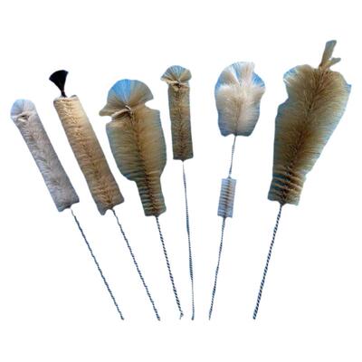 实验室试管刷三角烧瓶刷量筒刷容量瓶刷圆底烧瓶刷比色管刷羊毛刷