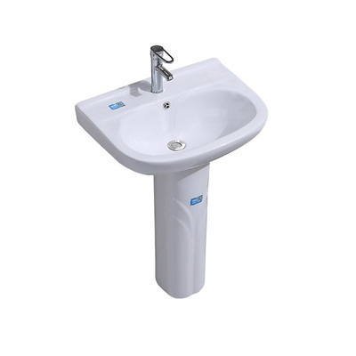 陶瓷落地阳台一体艺术立柱盆