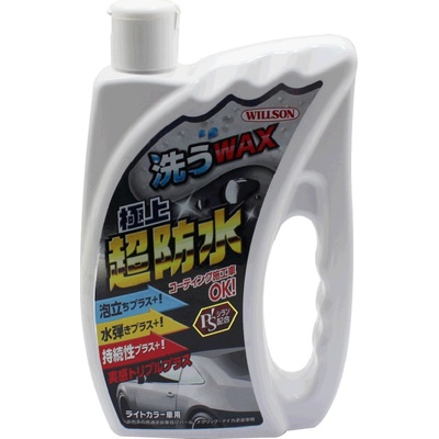 日本WILLSON 液体防水蜡 汽车蜡 车漆上光驱水蜡 抗氧化防酸雨蜡
