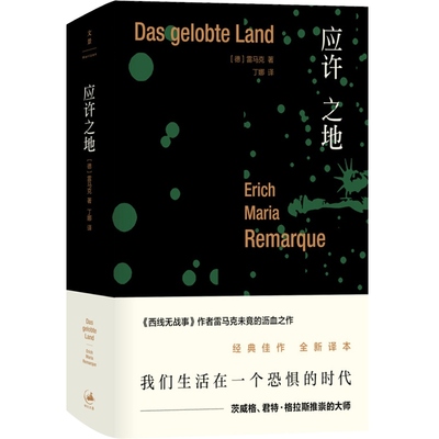 应许之地(精装) [德]埃里希玛丽亚雷马克 丁娜 雷马克作品系列 另著/西线无战事/里斯本之夜/应许之地 正版图书籍 上海人民出版社