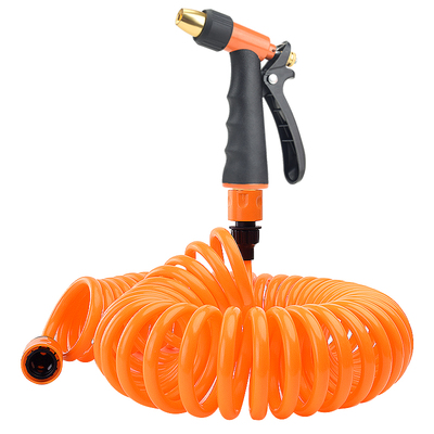 驾趣K8弹簧伸缩水管软管洗车水枪