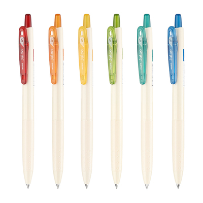 百乐果汁笔经典色系和淡雅色系