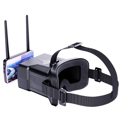 FPV视频眼镜5.8G头戴式双天线
