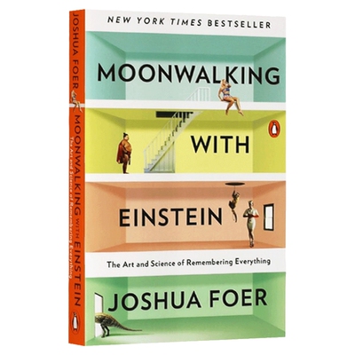 华研原版 与爱因斯坦月球漫步 英文原版 Moonwalking with Einstein 比尔盖茨推荐书单 英文版 进口英语书籍