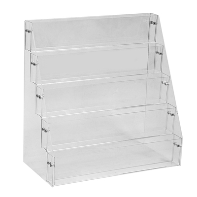 【加高阶梯式】书本杂志展示架