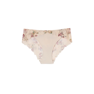 Intimissimi意舒漫早秋新品性感蕾丝边低腰包臀内裤SI2294P