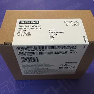议价6ES7234-4HE32-0XB0西门子S7-1200 SM1234 6ES7 234-4HE32-OX