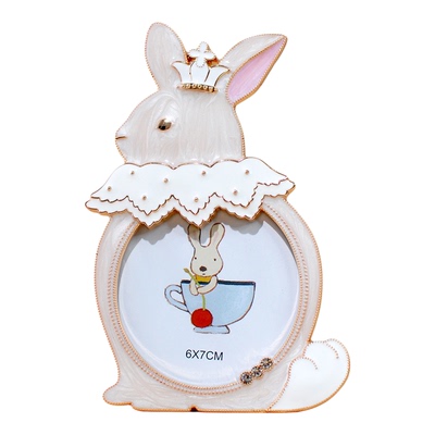 踩沙相框金属日式宝宝带洗照片