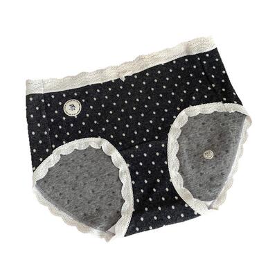 大码胖妹妹法式蕾丝内裤女2024新款纯棉抗菌全棉裆200斤透气短裤