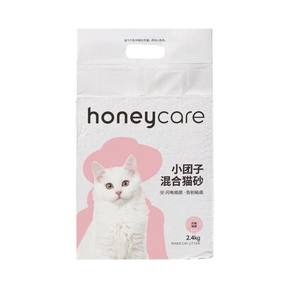 honeycare混合猫砂2.4KG黄金配比