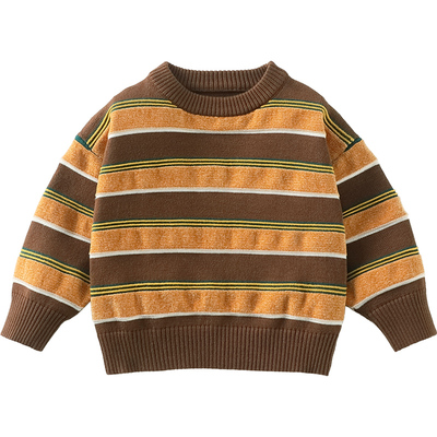 齐齐熊宝宝毛衣春秋款男童卫衣