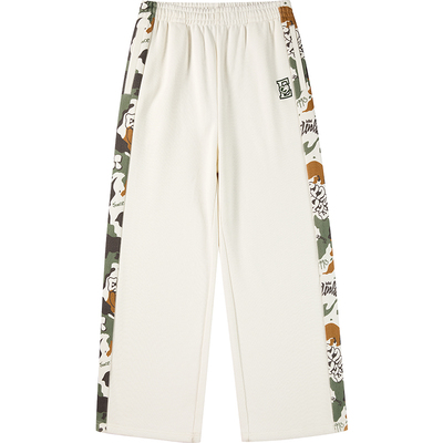 ecko红犀牛美式加厚直筒迷彩卫裤