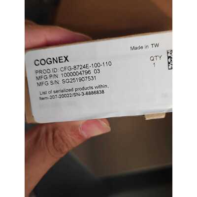 议价-康耐视COGNEXCFG8724E100110全新