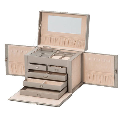 英国WOLF中号首饰盒带锁