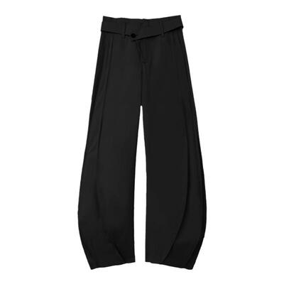 N·MORE秋冬宽松直筒休闲长裤