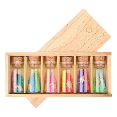 沙漠装沙瓶西北大环线收纳玻璃青甘小套装礼物盒透明创意旅游纪念