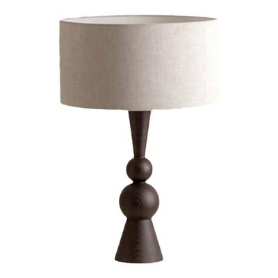 Carmin卧室法式实木堆叠几何台灯