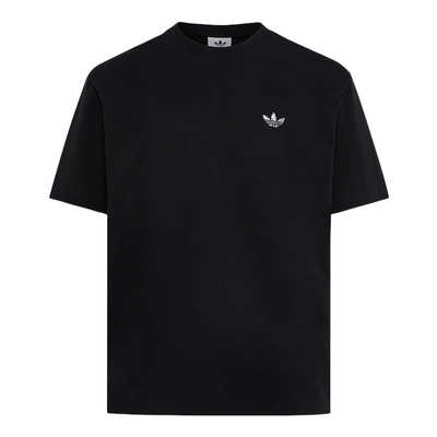 adidas阿迪达斯三叶草半袖2026夏男款棉质运动印花短袖T恤 KG6338