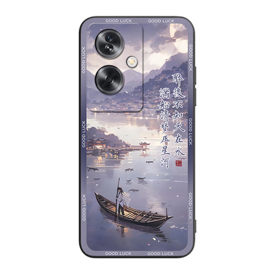 适用于oppoA25G奢华复古保护壳