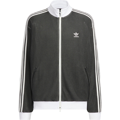 Adidas/阿迪达斯正品三叶草男士运动宽松三条纹休闲外套KC2619