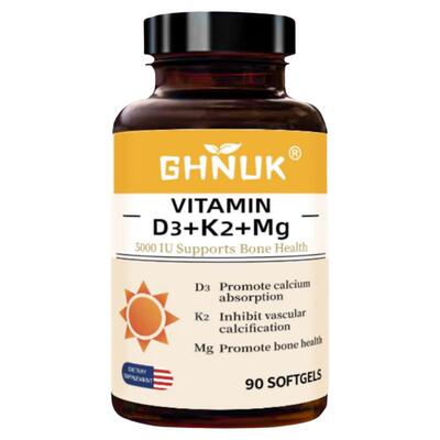 GHNUK5000IU维生素d3k2镁三合一