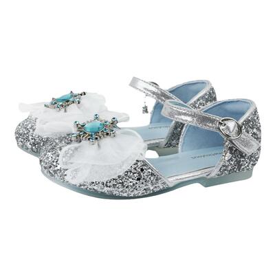 Meticulous夏季女童时尚公主凉鞋