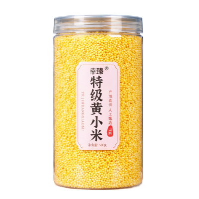 山西黄小米新米农家小黄米煮粥