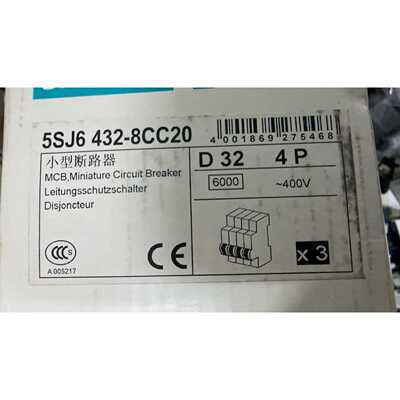 型断路器 5SJ6432-8CC20 4P D32A询价
