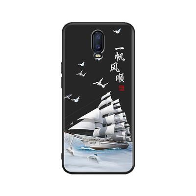 luckrider适用于oppor17手机壳pbem00新款创意国潮pbet00全包防摔0pp0r17彩绘文艺软壳opor17网红个性保护套