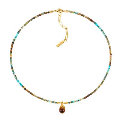 PEACHSTATE天然石串珠项链