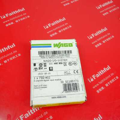 议价Wago750402万可全新数字量输入模块WAGOIOSYSTEM