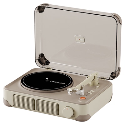 赛塔林T400便携一体式黑胶唱机
