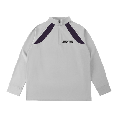 andtime美式立领长袖正品