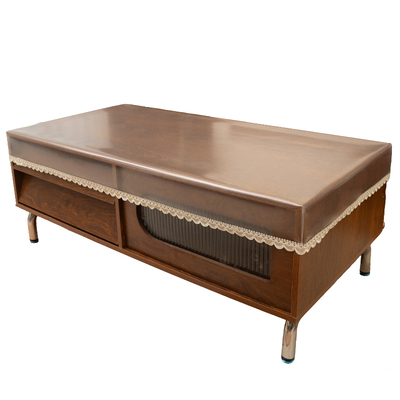 新款轻奢高级感桌布防水防油桌罩透明PVC茶几免洗台布防污茶几垫