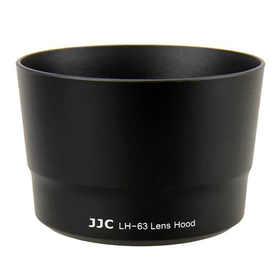 JJC适用于佳能ET-63遮光罩单反80D 90D 200D2II 700D 800D相机EF-S 55-250mm f4-5.6 IS STM镜头保护罩 配件