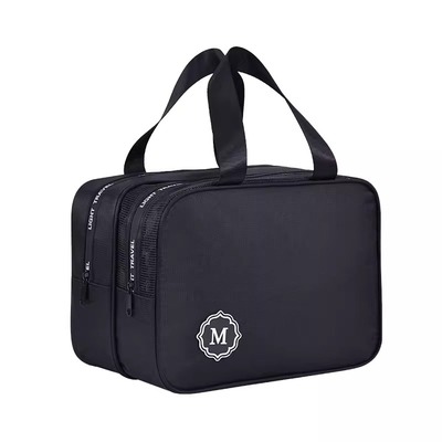 干湿分离防水双层洗漱包