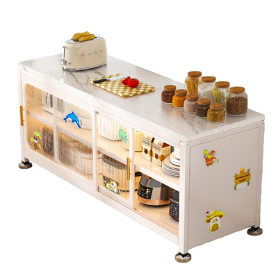 【新品特惠】推拉门岩板餐边柜