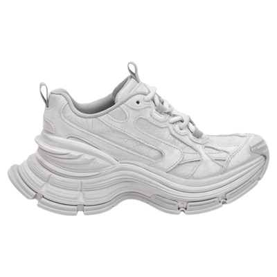 UDV潮酷厚底做旧老爹鞋女2025夏季新款运动鞋真皮透气慢跑鞋休闲