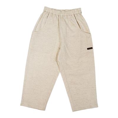 Ryleecru童装儿童含亚麻裤子透气舒适男童女童轻薄休闲裤RC童装