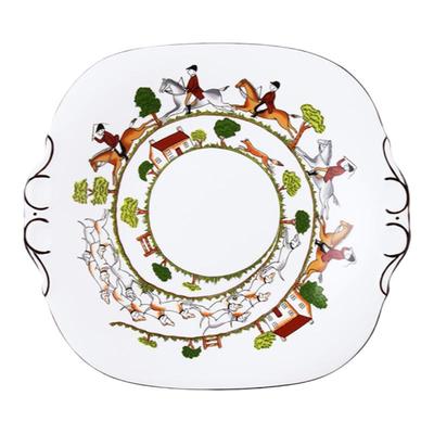 Wedgwood骨瓷餐具狩猎图案欧式盘