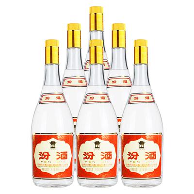 汾酒黄盖玻汾55度清香型回味悠长