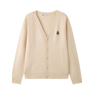 SPAO新品V领智感针织衫