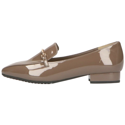 ortr金属马衔扣百搭低跟漆皮雨鞋