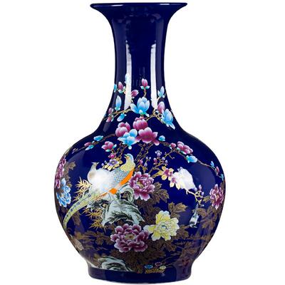 景德镇锦上添花花瓶高端大气