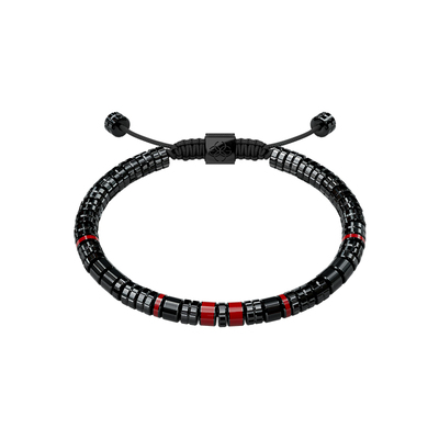 GOLDENCONCEPT精钢珐琅玛瑙黑