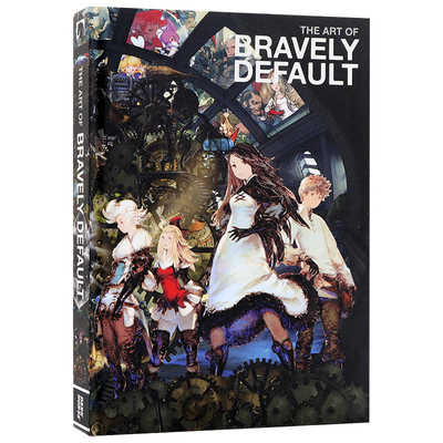 英文原版 勇气默示录画集 The Art Of Bravely Default 游戏艺术书 精装画册 周边