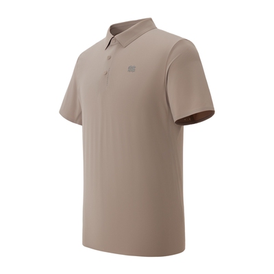 KOLON SPORT可隆户外休闲持续凉感UPF40+男士CARVICO冲孔POLO短袖