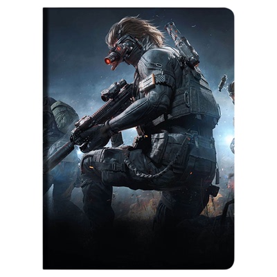 三角洲行动华为荣耀10平板壳红狼