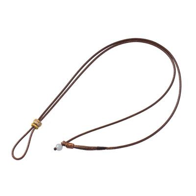 玉坠平安扣挂绳腊皮绳吊坠